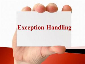 Best Practices In Production Level Exception Handling In Java Applications